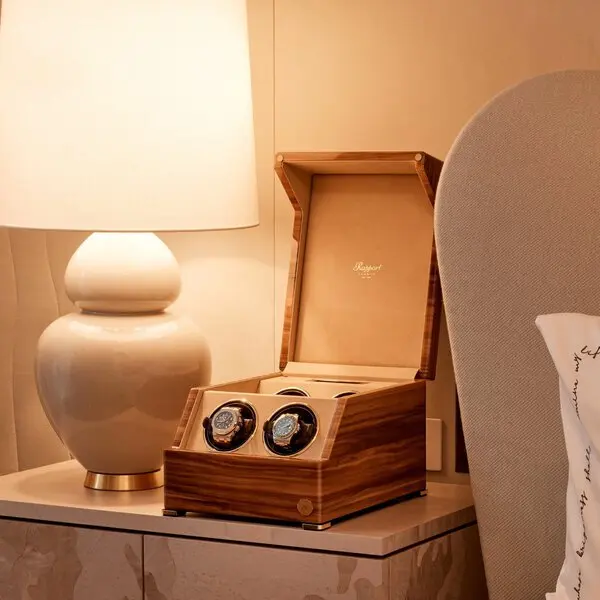 RAPPORT LONDON Perpetua Iii Quad Watch Winder - Walnut