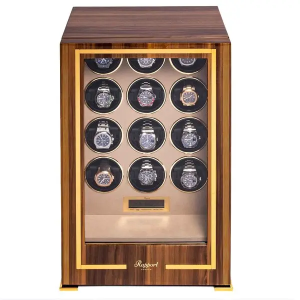 RAPPORT LONDON Paramount Twelve Watch Winder - Walnut