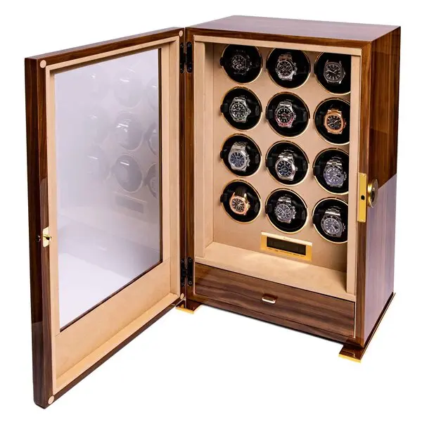 RAPPORT LONDON Paramount Twelve Watch Winder - Walnut