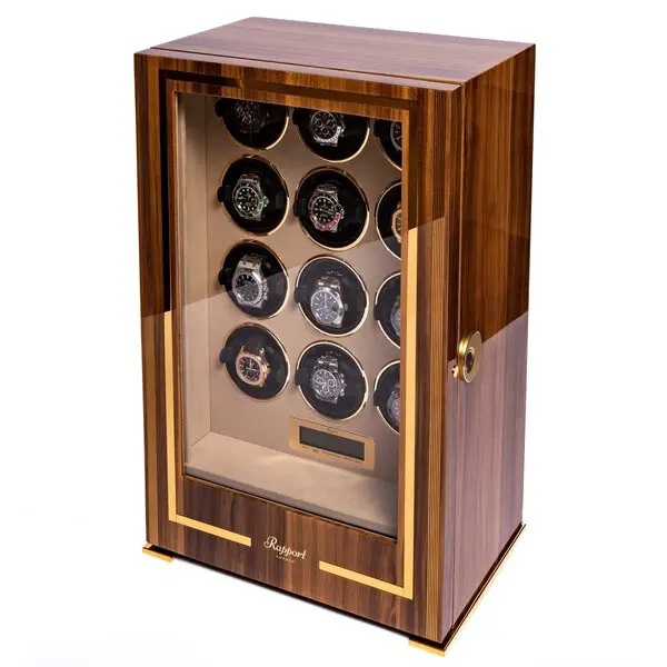RAPPORT LONDON Paramount Twelve Watch Winder - Walnut