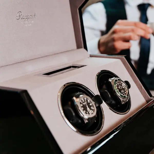 RAPPORT LONDON Perpetua Iii Duo Watch Winder