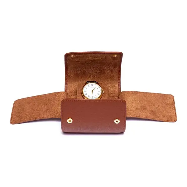 RAPPORT LONDON Berkeley Single Watch Roll In Grained Leather