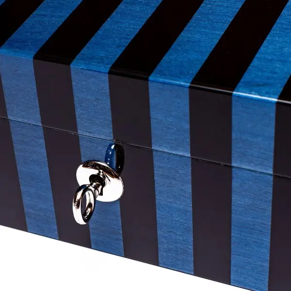 RAPPORT LONDON Labyrinth Ten Watch Box - Blue