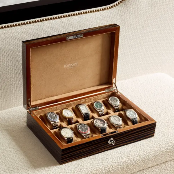 RAPPORT LONDON Heritage Ten Watch Box