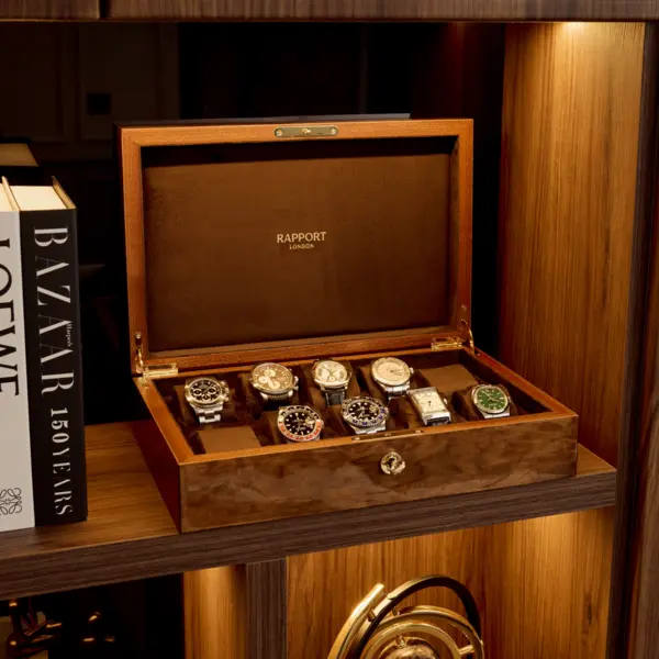 RAPPORT LONDON Heritage Ten Watch Box