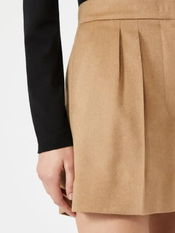 Max Mara Sable-look Baby Broadcloth Shorts