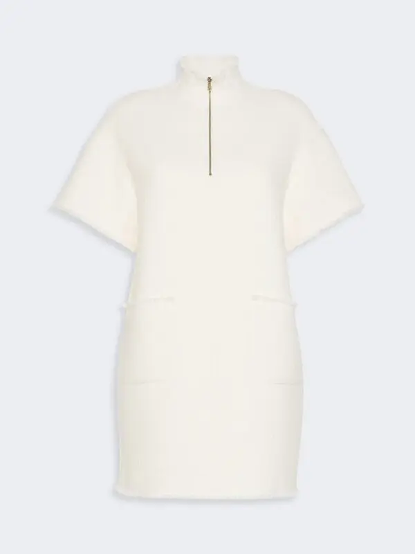 Max Mara Wool Jersey Sweatshirt Dress