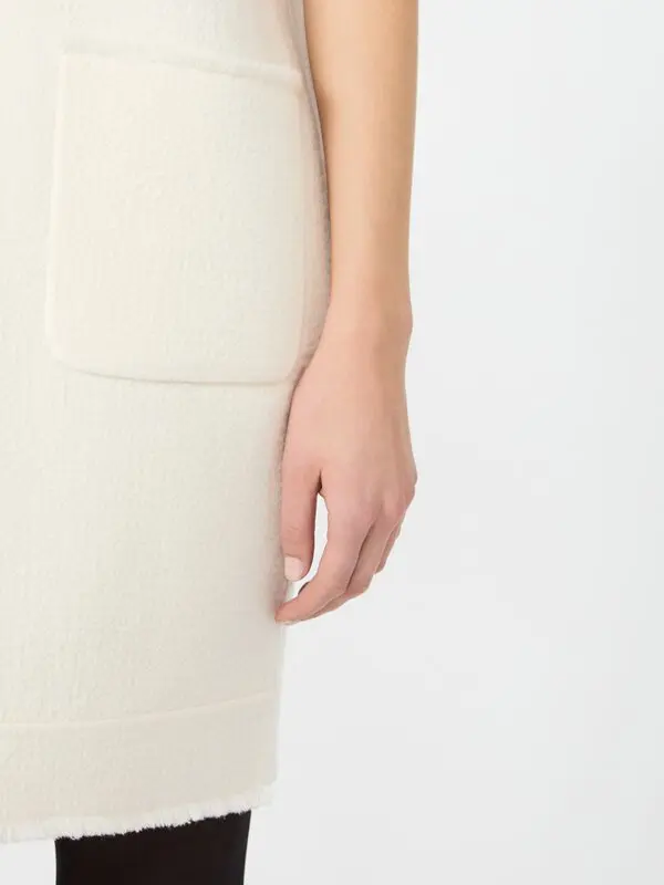 Max Mara Wool Jersey Sweatshirt Dress