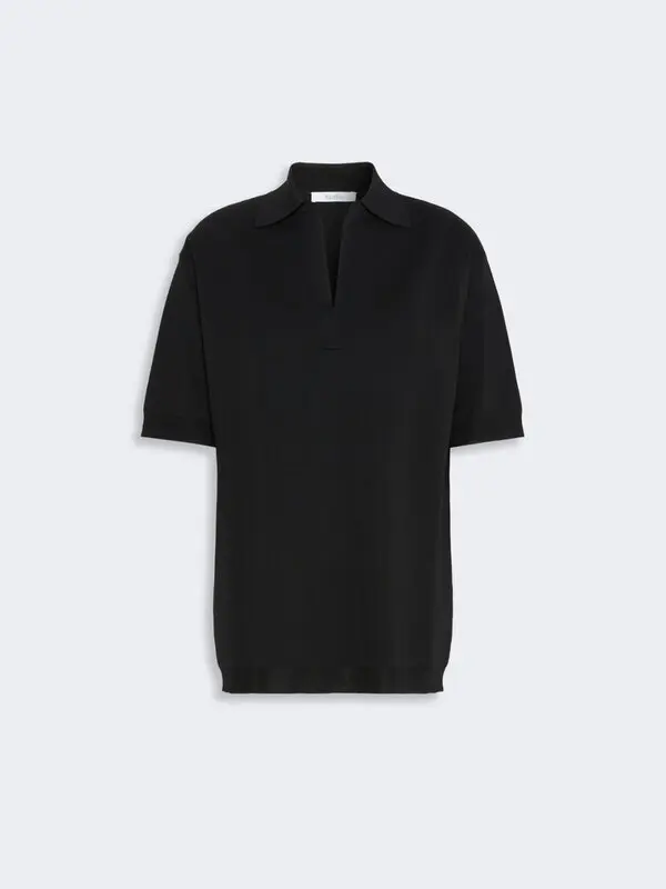 Max Mara Long Viscose Crepe Sweater