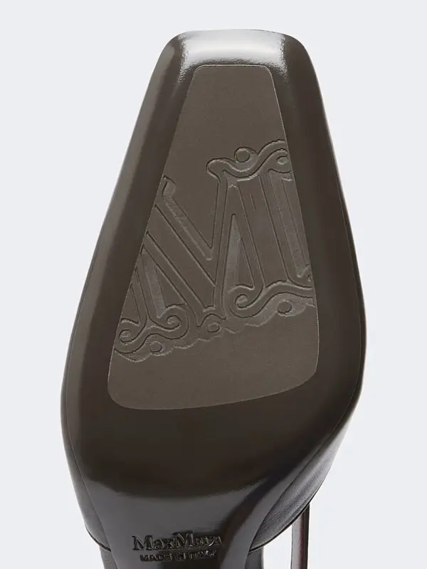 Max Mara Nappa Leather Cut-out Brogues