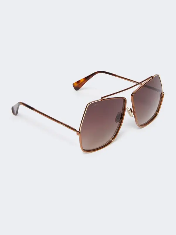 Max Mara Geometric Sunglasses