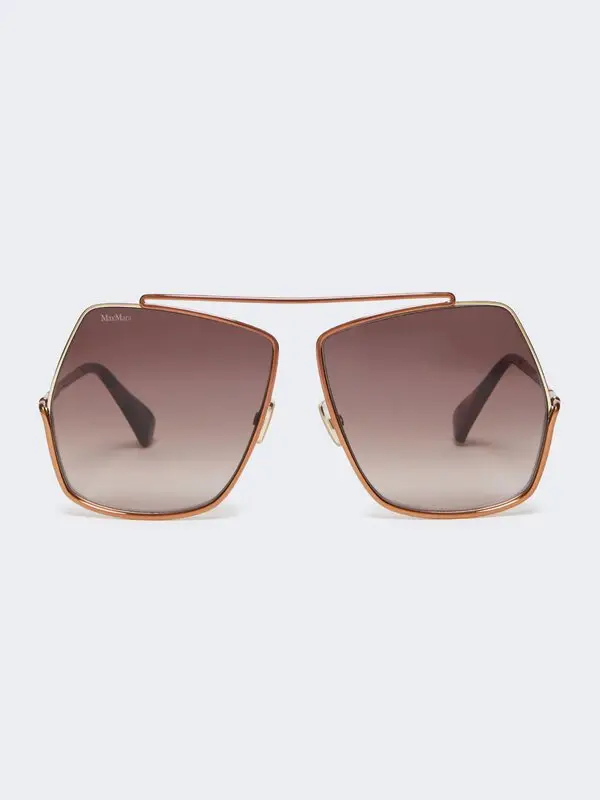 Max Mara Geometric Sunglasses