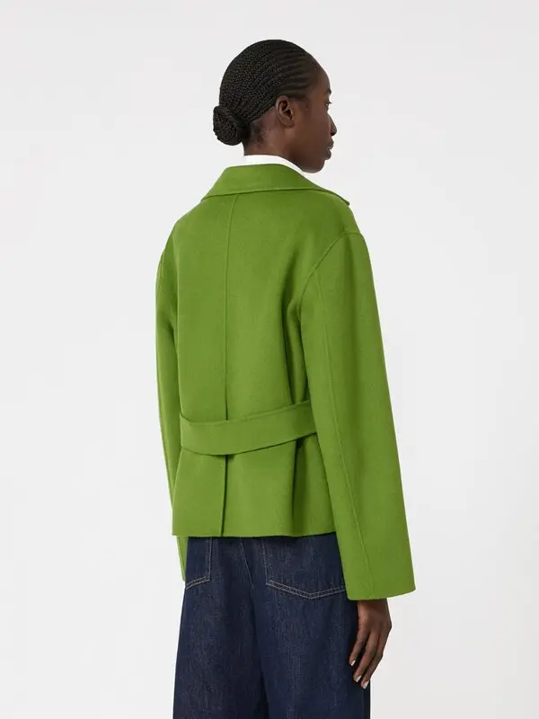 Max Mara Double Wool Cropped Jacket