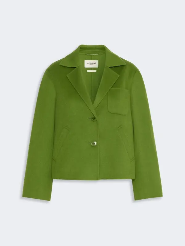 Max Mara Double Wool Cropped Jacket