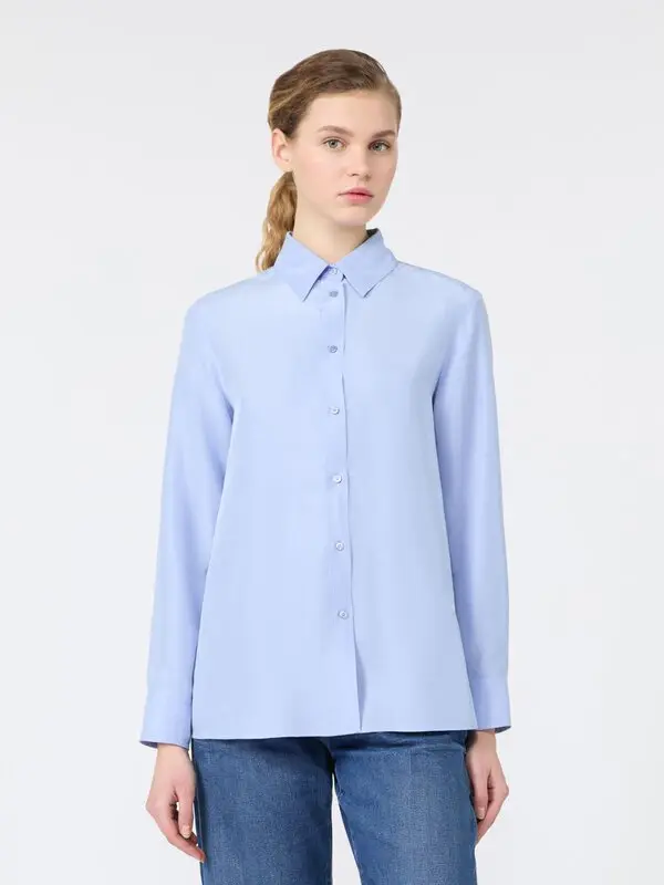 Max Mara Silk Habotai Shirt