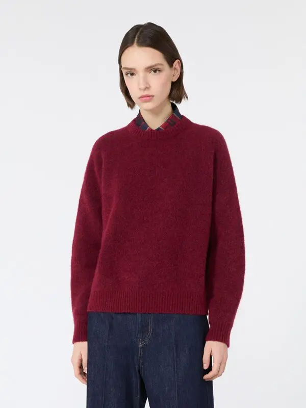 Max Mara Alpaca And Wool Blend Sweater