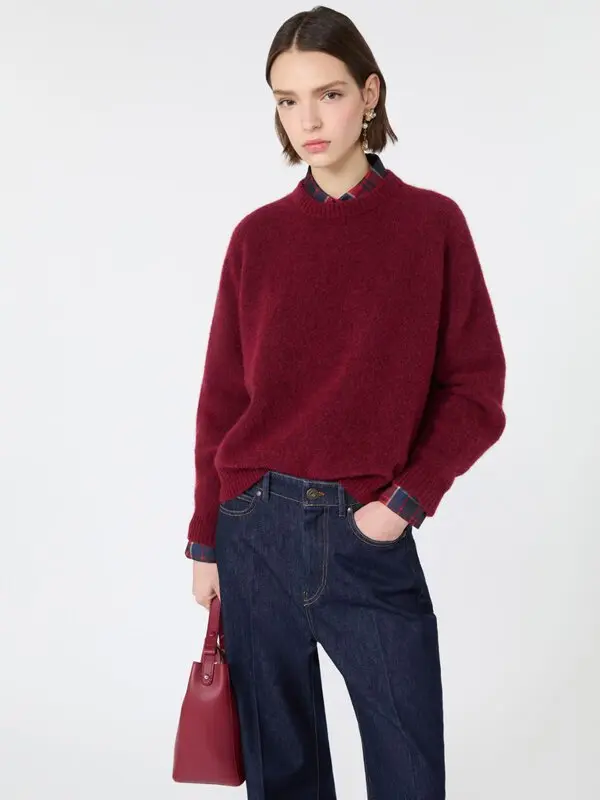 Max Mara Alpaca And Wool Blend Sweater