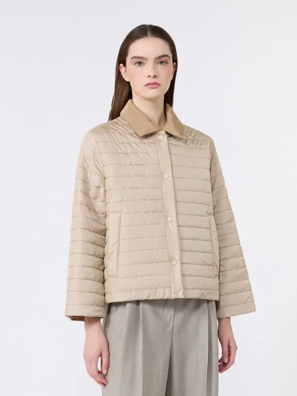 Max Mara Reversible Water-repellent Taffeta Padded Jacket