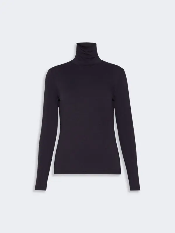 Max Mara Slim-fit Top In Stretch Viscose Jersey