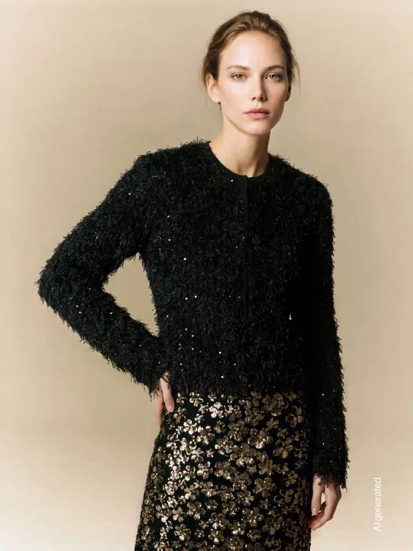Max Mara Sequined And Embroidered Tulle Pencil Skirt - Bronze