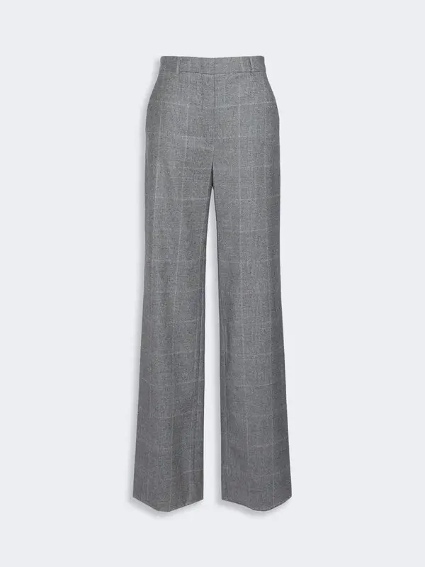 Max Mara Straight-fit Wool Flannel Trousers