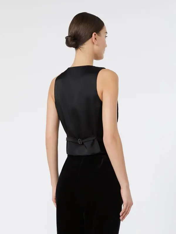 Max Mara Smooth Velvet Gilet