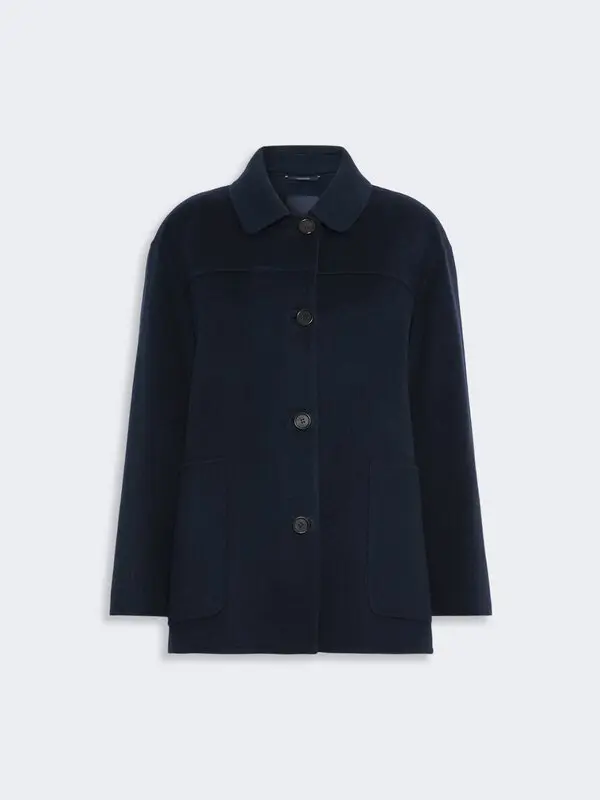 Max Mara Wool Drap Short Coat