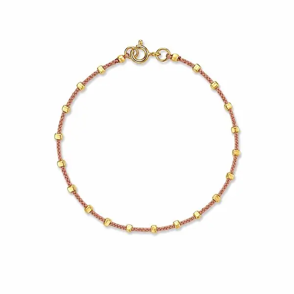 POUPETTENYC Pepitas" Friendship Bracelet In -plated Sterling Silver