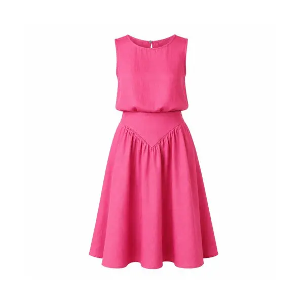 OH!ZUZA NIGHT&DAY Matte Viscose Top And Midi Skirt Set