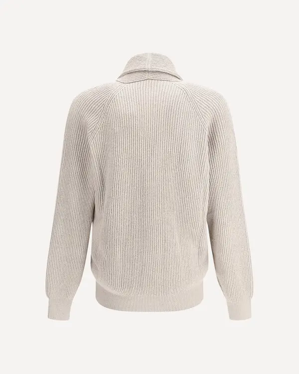 Brunello Cucinelli Ribbed Cardigan