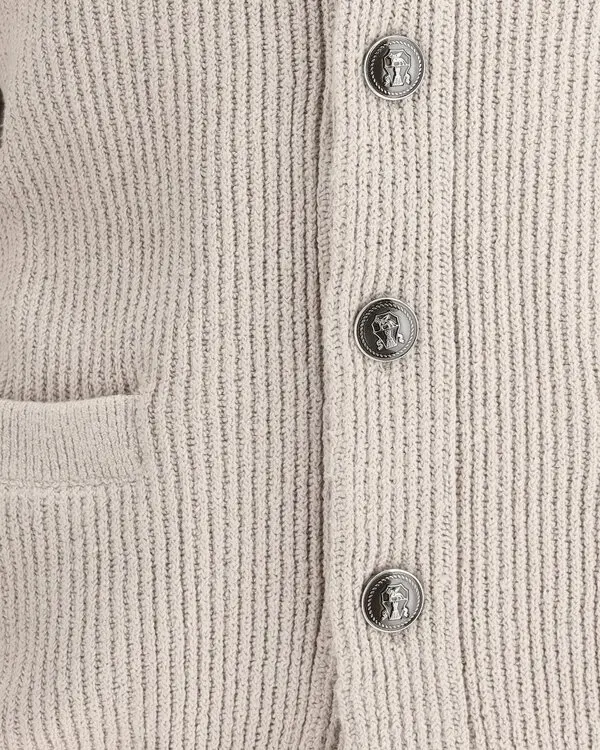 Brunello Cucinelli Ribbed Cardigan