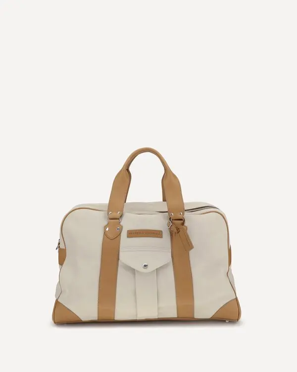 Brunello Cucinelli Street Travel Bag - Beige