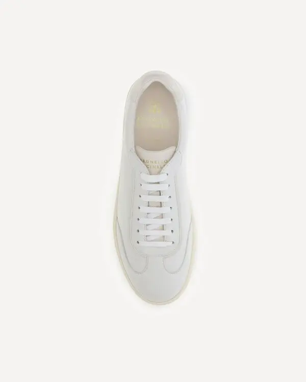 Brunello Cucinelli Deerskin Lace-up Sneakers