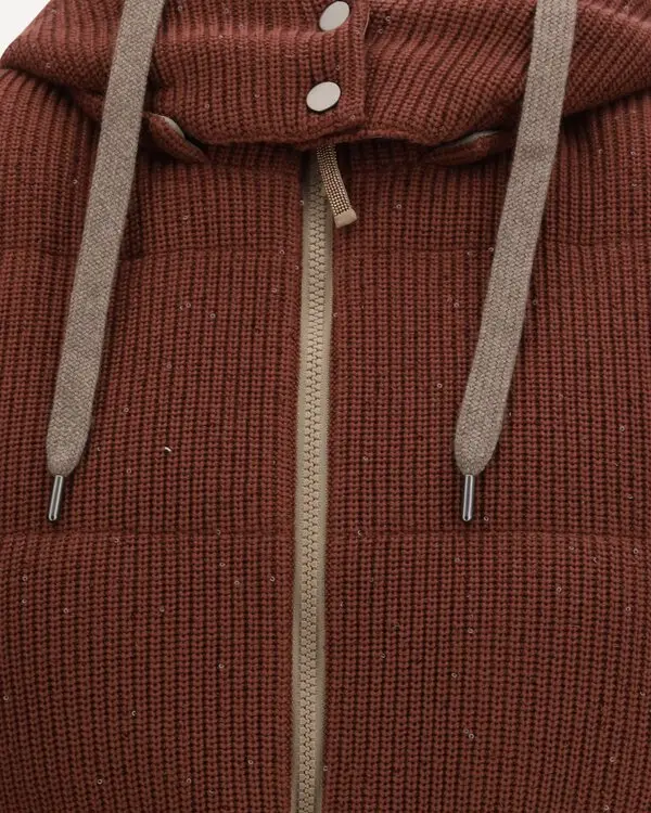 Brunello Cucinelli Hooded Down Vest