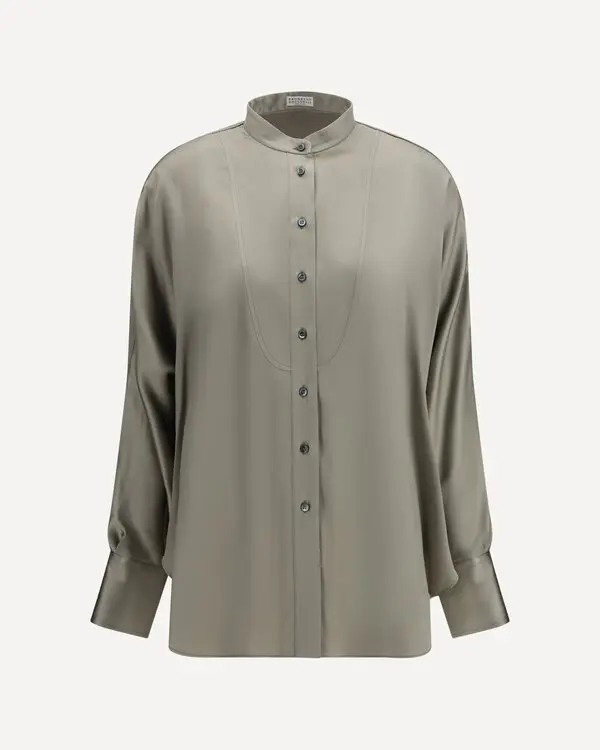 Brunello Cucinelli Ilk Hirt With Monili Detail