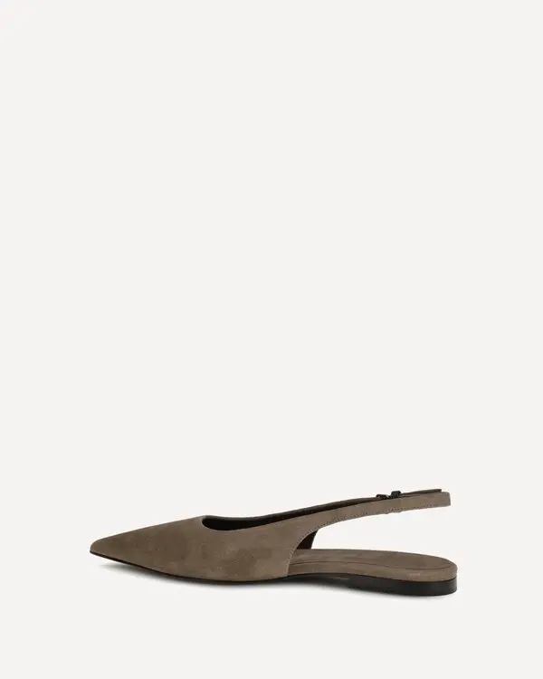 Brunello Cucinelli Suede Ballerinas