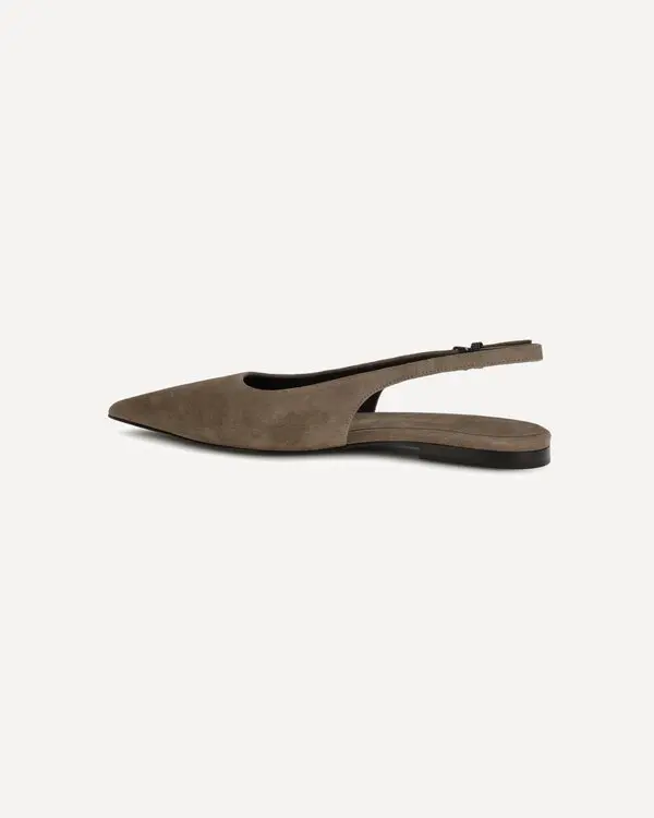 Brunello Cucinelli Suede Ballerinas