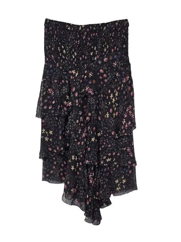 MARANT ETOILE Brigitte Ruffled Tiered Mini Skirt