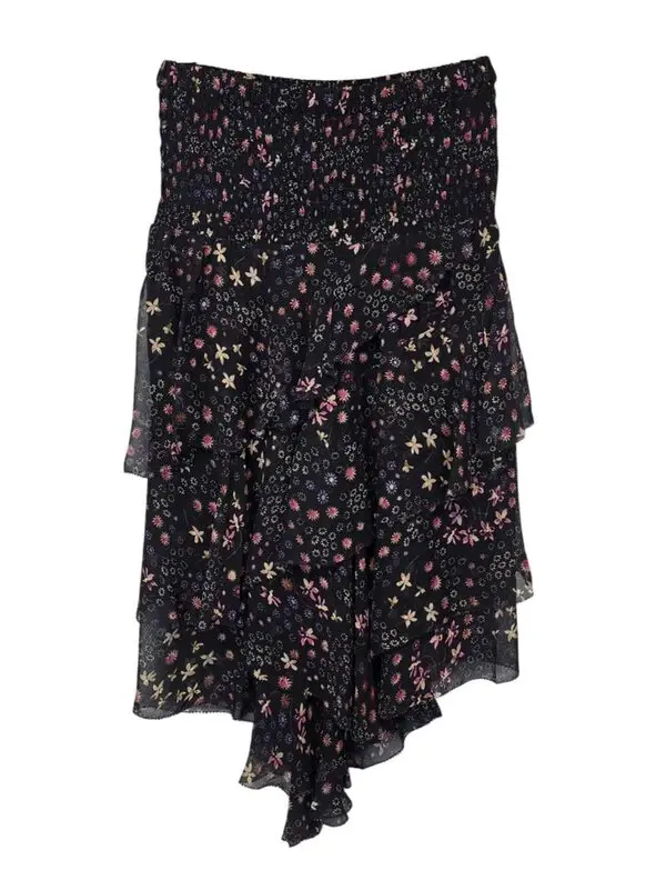 MARANT ETOILE Brigitte Ruffled Tiered Mini Skirt