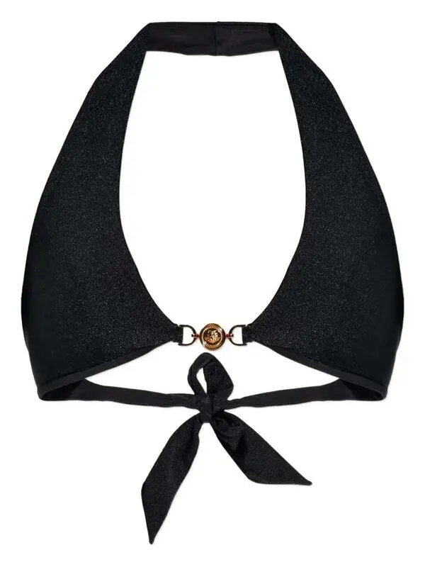 Versace Medusa Bikini Top - Black