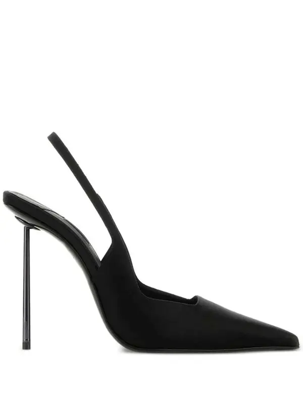 LE SILLA 110mm Satin Slingback Pumps