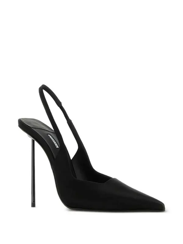 LE SILLA 110mm Satin Slingback Pumps