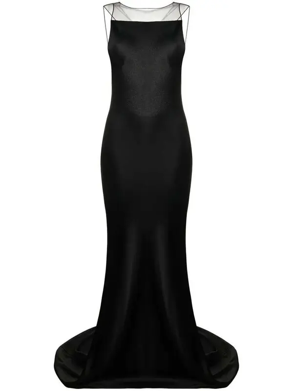 MAISON MARGIELA Satin Evening Gown