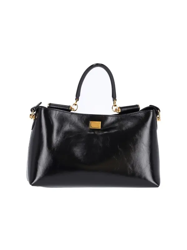 Dolce & Gabbana Medium Shoulder Bag "vittoria - Black