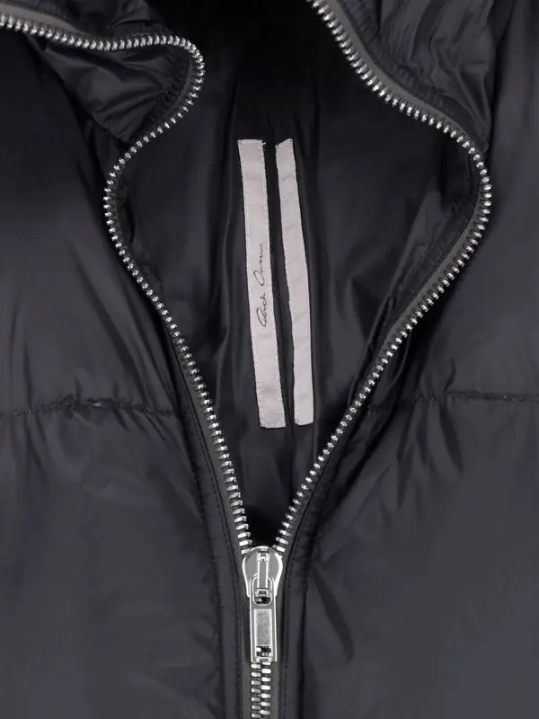 Herno High Neck Zip Up Padded Jacket
