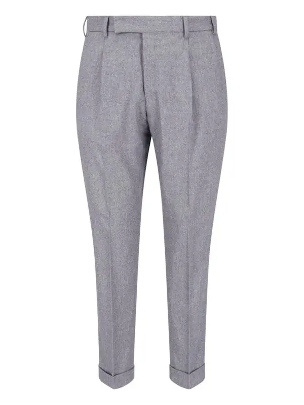 PT TORINO Virgin Wool And Cashmere Trousers