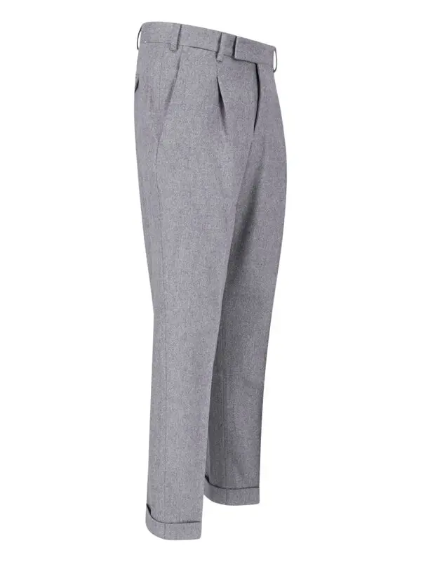 PT TORINO Virgin Wool And Cashmere Trousers