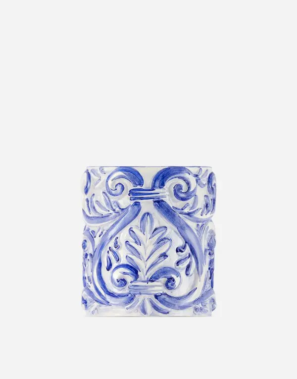 Dolce & Gabbana Hand Painted Ceramic Basilico Vase
