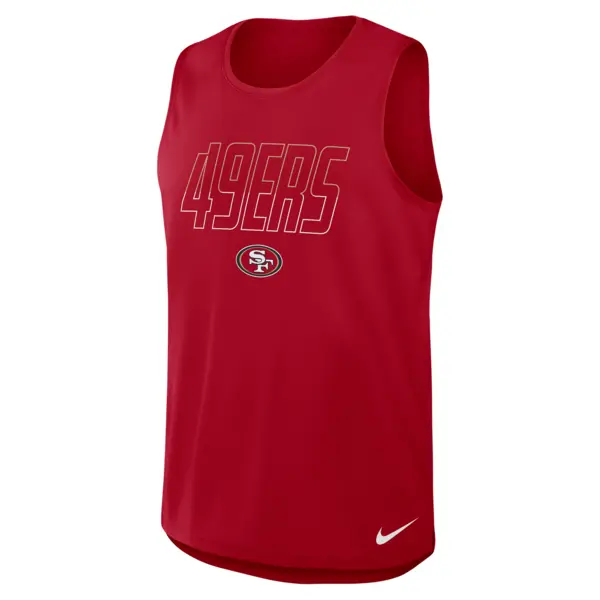 Nike San Francisco 49ers Nfl Dri-fit Tank Top - Red