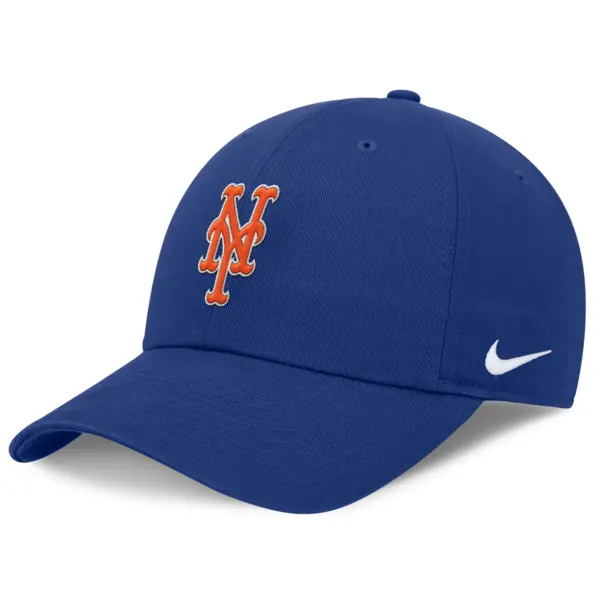 Nike New York Mets Evergreen Club Mlb Adjustable Hat - Blue